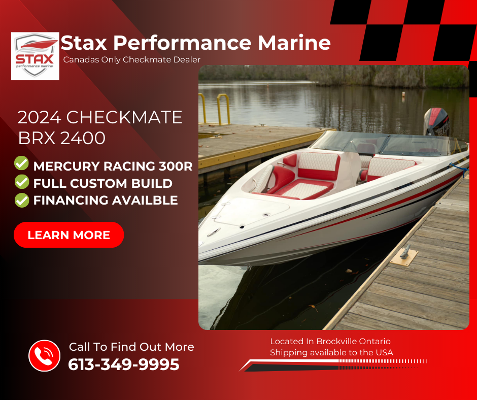 Checkmate 2400 BRX - For Sale -Stax Performance Marine